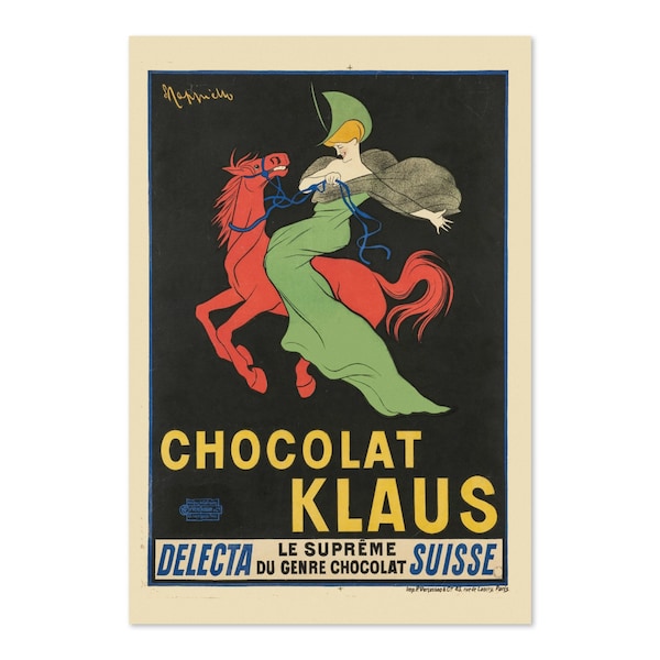 Chocolate Advertising Poster - Etsy