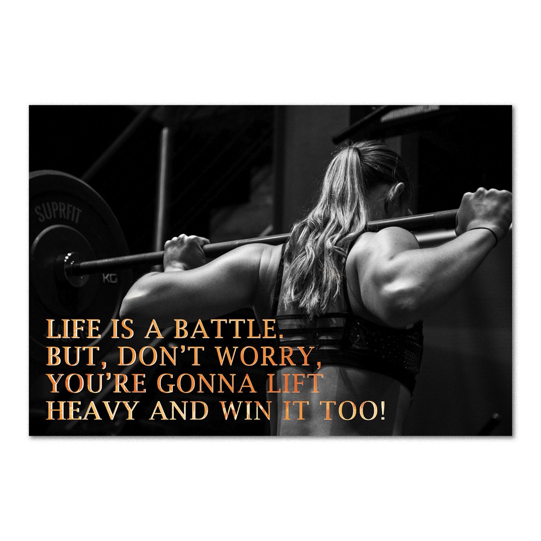 Fitness Posters Motivational Inspirational Quotes Prints for ...