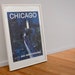 Chicago 1960s Vintage Style Travel Poster | Classic Collection Art ...