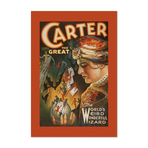 1920s Style Magician Posters - Etsy