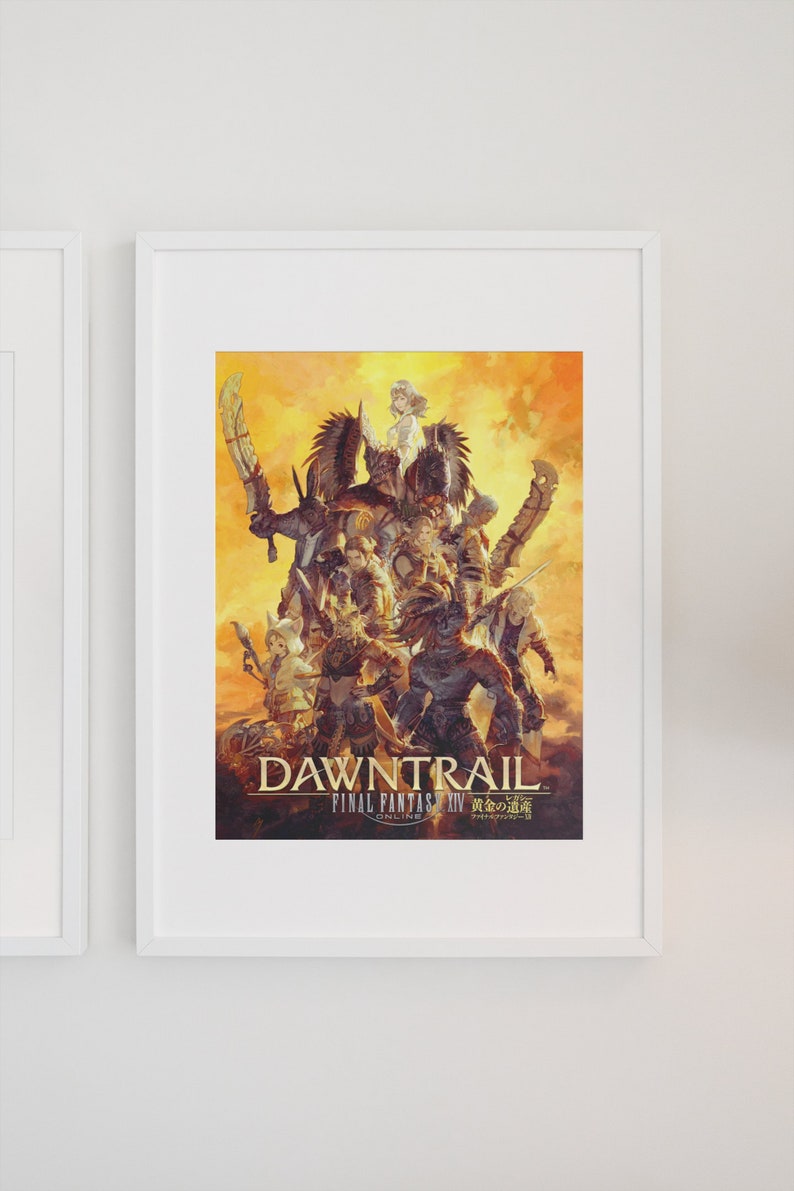 Final Fantasy XIV (14) Online: Dawntrail Poster | Official Key Art ...