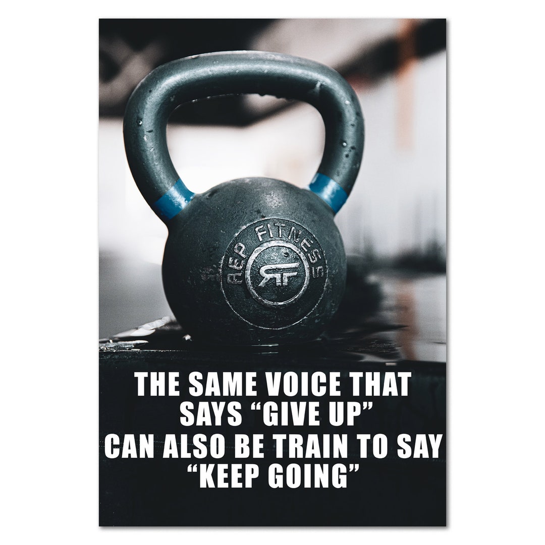 Fitness Posters Motivational Inspirational Quotes Prints for ...