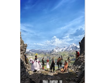Final Fantasy VII Rebirth Poster - Etsy