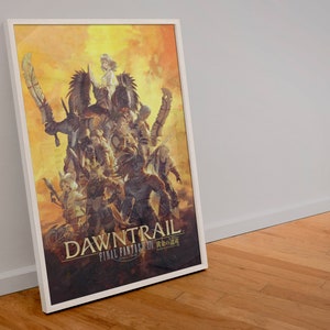 Final Fantasy XIV (14) Online: Dawntrail Poster | Official Key Art ...