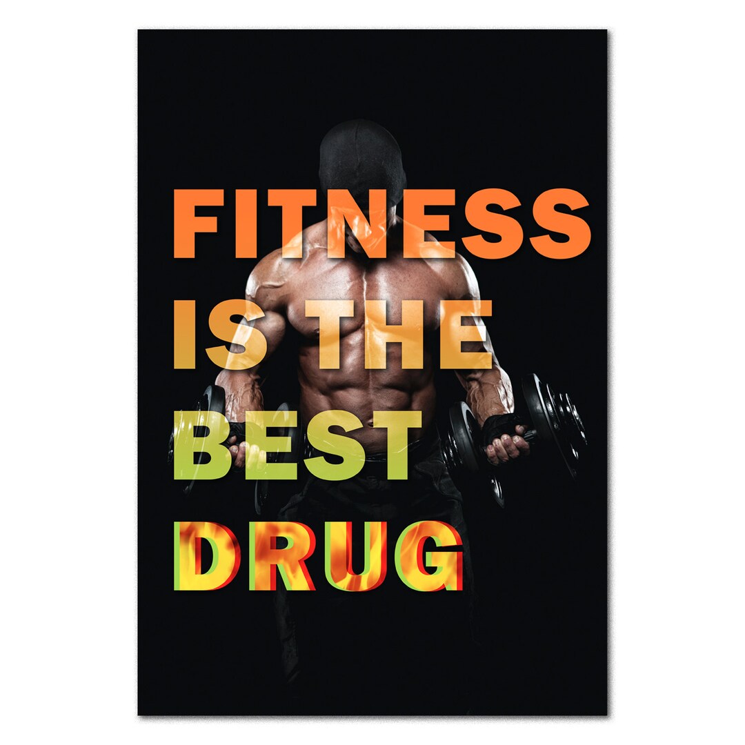 Fitness Posters Motivational Inspirational Quotes Prints for ...