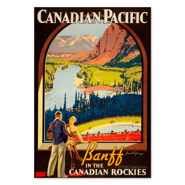 Canadian Vintage Posters - Etsy Canada
