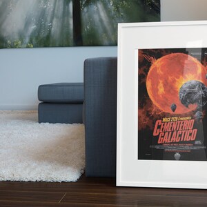 Galactic Graveyard! NASA Space Horror Movie Style Poster - Space ...