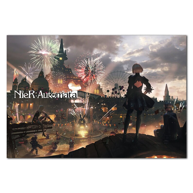 Nier Automata Poster Official Key Art 02 High Quality - Etsy