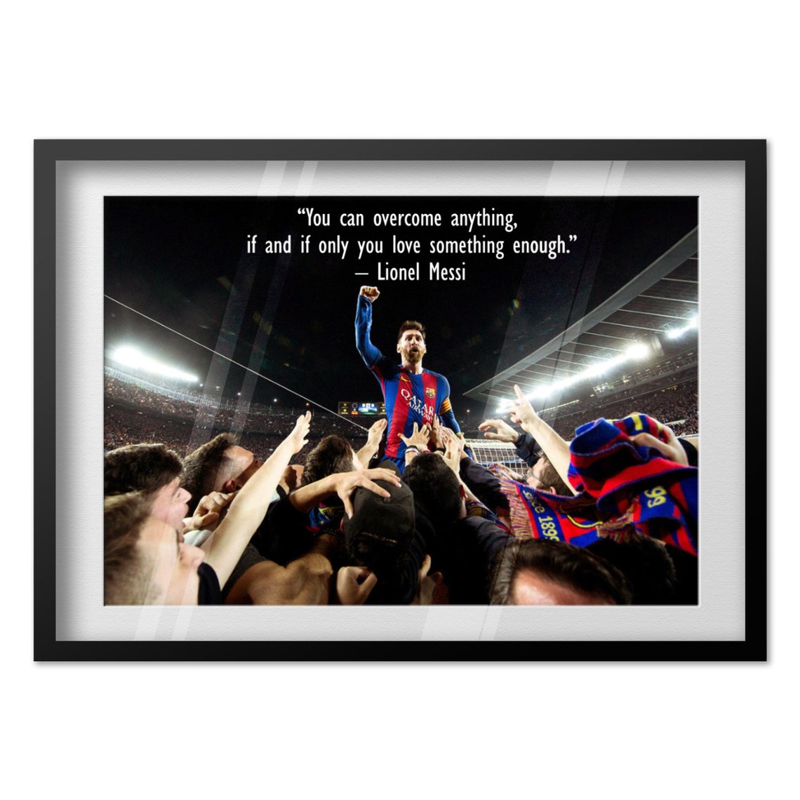 Lionel Messi Poster | Soccer - Football Motivational Art ...