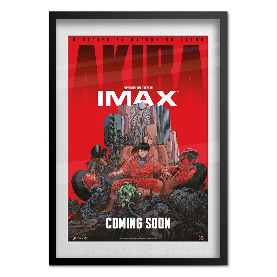 Akira Anime Movie Remastered Poster IMAX Official Art High - Etsy