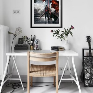 Final Fantasy XVI (16) Poster | Official Key Art | Unframed Version ...