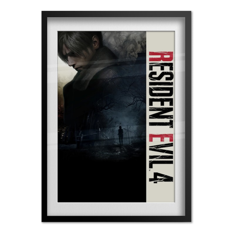 Resident Evil 4 Remake Poster Exclusive Art High Quality - Etsy