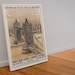1920s London England Classic Paris to London Travel Poster | Classic ...