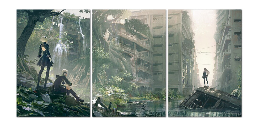 Nier Automata Poster - Set of 3 - High Quality Prints - Etsy
