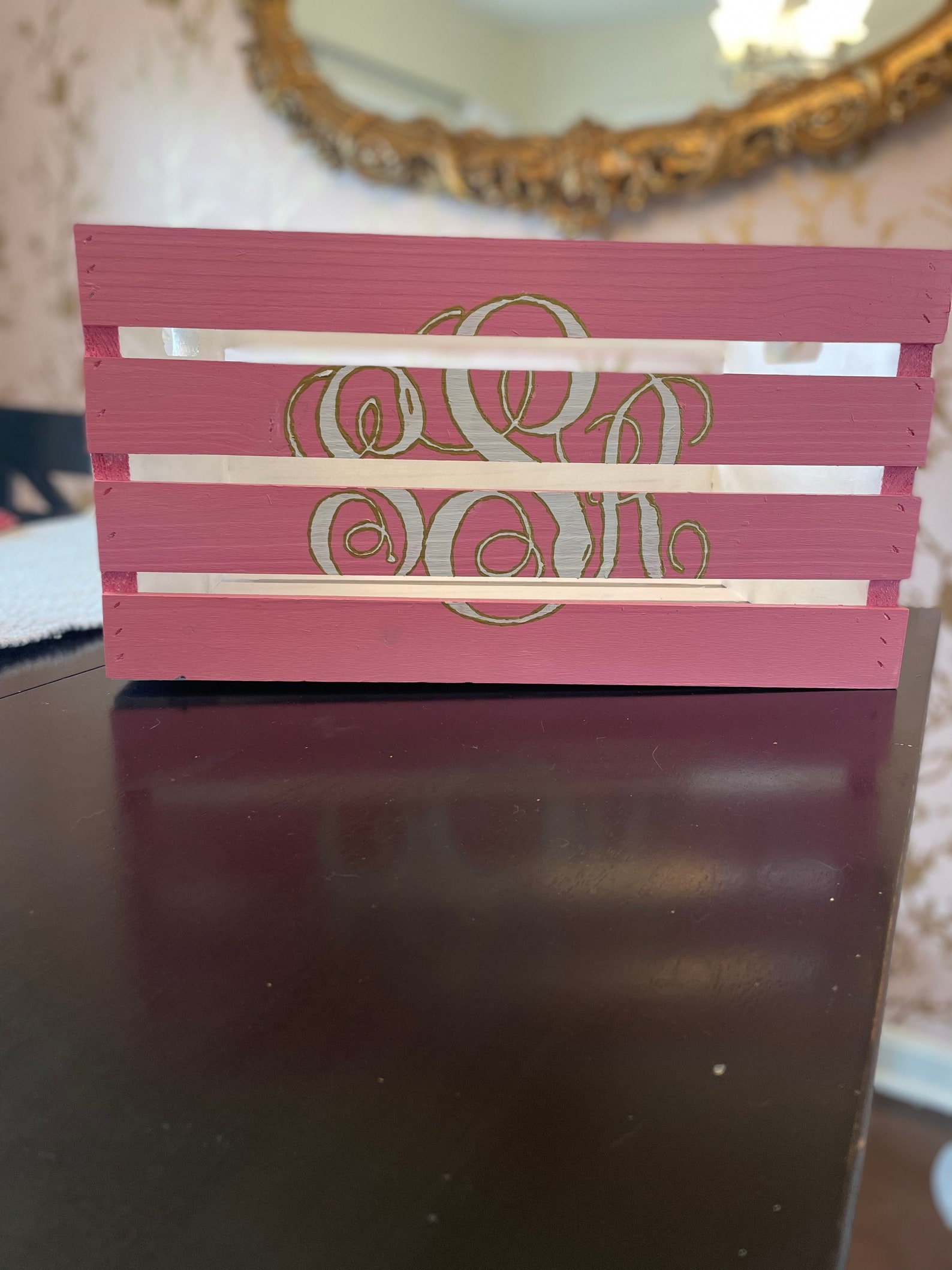 Personalized Wood Crate - Etsy