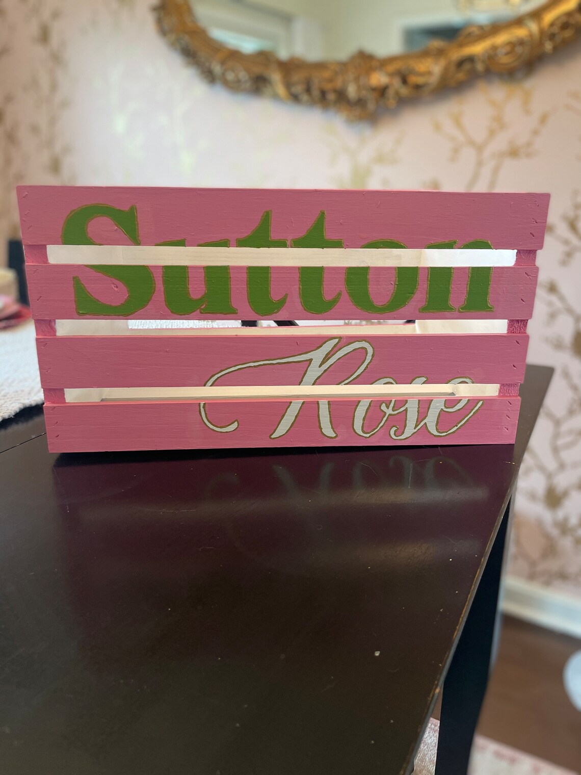 Personalized Wood Crate - Etsy