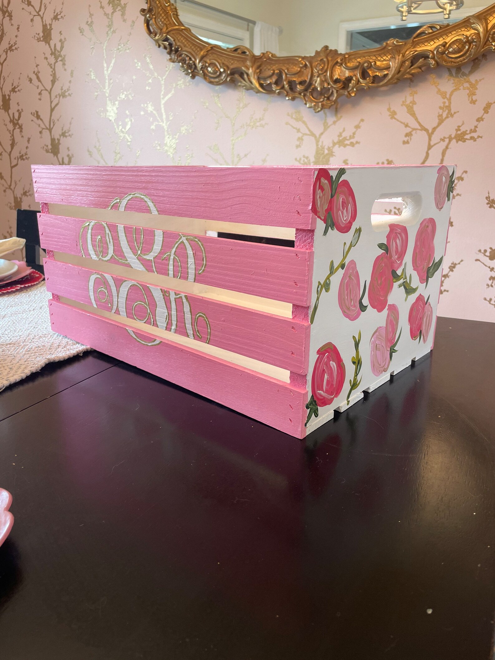 Personalized Wood Crate - Etsy
