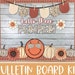 Fall Bulletin Board Kit Classroom Decor Retro - Etsy