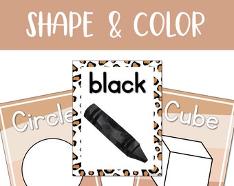 MODERN LEOPARD Posters Growth Mindset Cheetah Classroom | Etsy