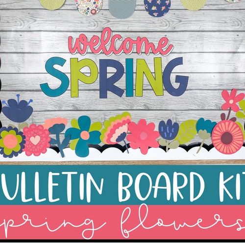 Hello Spring Bulletin Board Kit Classroom Decor Daycare - Etsy