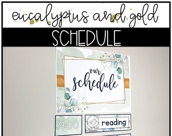 Gold Class Schedule - Etsy