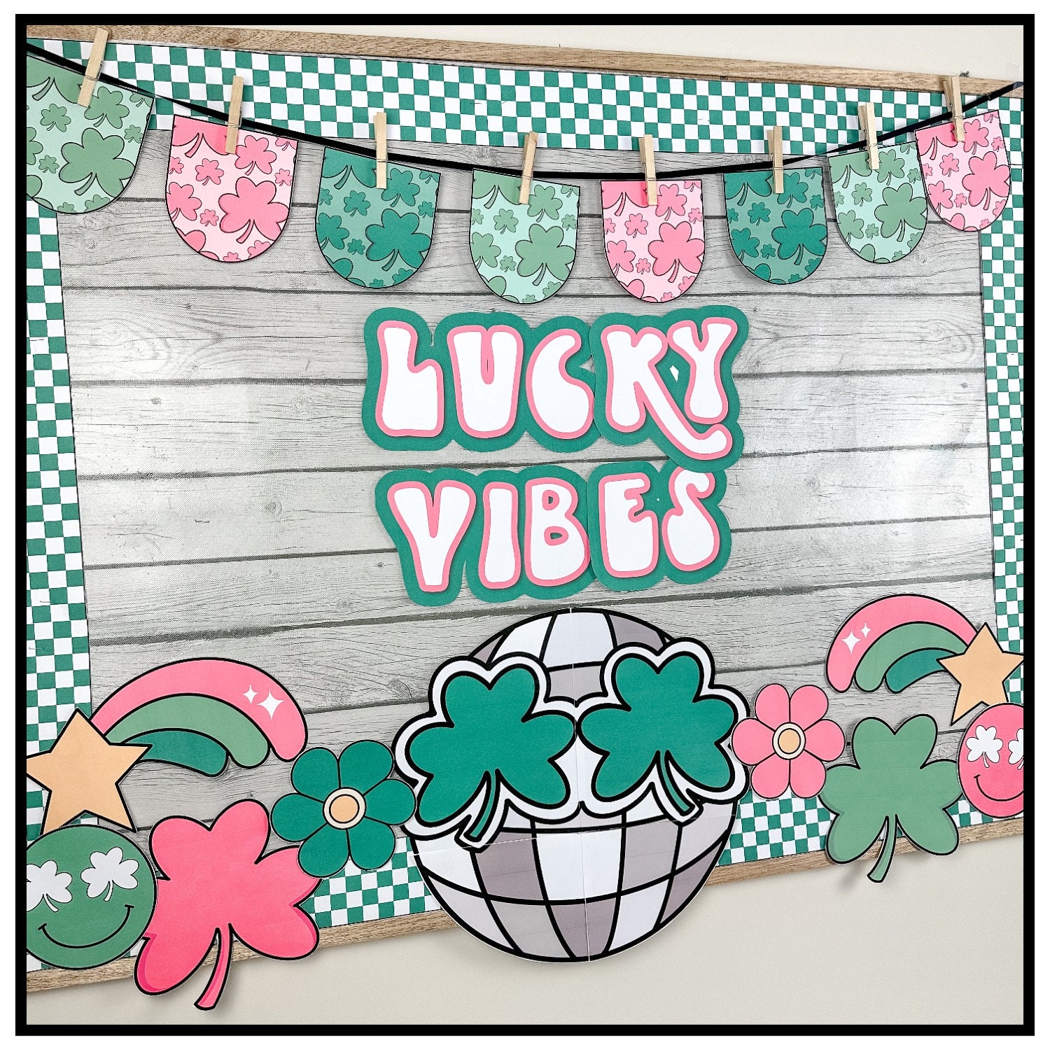 St. Patrick's Day Bulletin Board, Printable St. Patty's Day Classroom ...