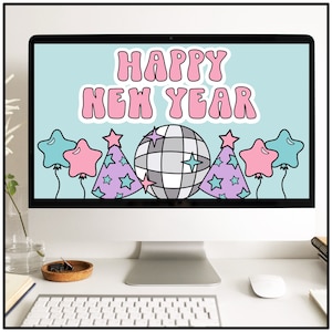 New Year Daily Google Slides and Powerpoint Templates With Timers, 2024 ...