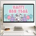 New Year Daily Google Slides and Powerpoint Templates With Timers, 2024 ...