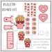 Valentine's Day Bulletin Board Kit | Classroom Decor | Retro | Fries ...