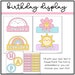 Pastel Birthday Display | Bulletin Board | Cloud Classroom Decor - Etsy