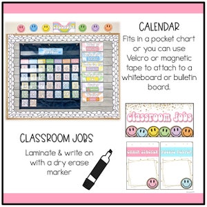 Retro Pastel Classroom Decor Bundle | Editable - Etsy