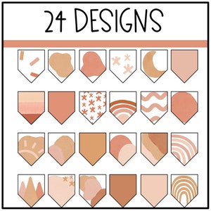 Boho Neutrals Classroom Decor | Bunting | Banner | Bulletin Board ...