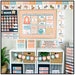 Boho Retro Classroom Decor Bundle | Editable | Groovy | Daisy | Rainbow ...