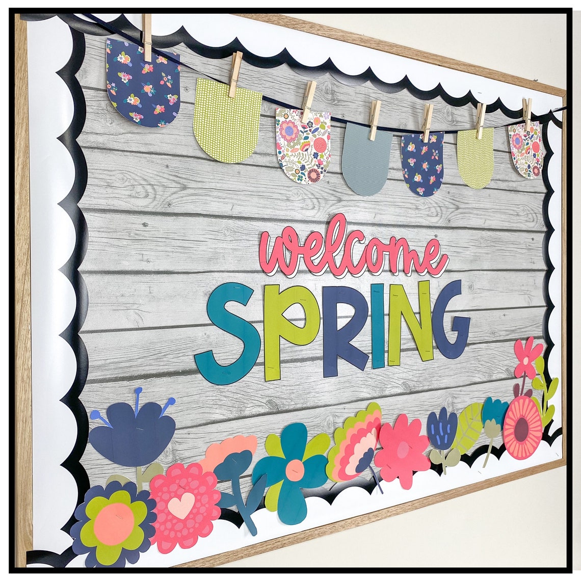 Spring Bulletin Board Kit Classroom Decor - Etsy