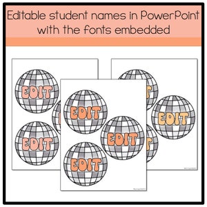 Back to School Bulletin Board, Retro Groovy Bulletin Board, Disco ...