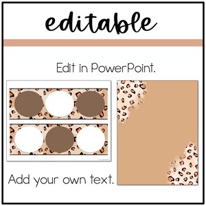 Modern Leopard Number Posters, Number Line, Cheetah Classroom Decor - Etsy