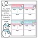 Winter Classroom Newsletter Template, Snowman - Etsy