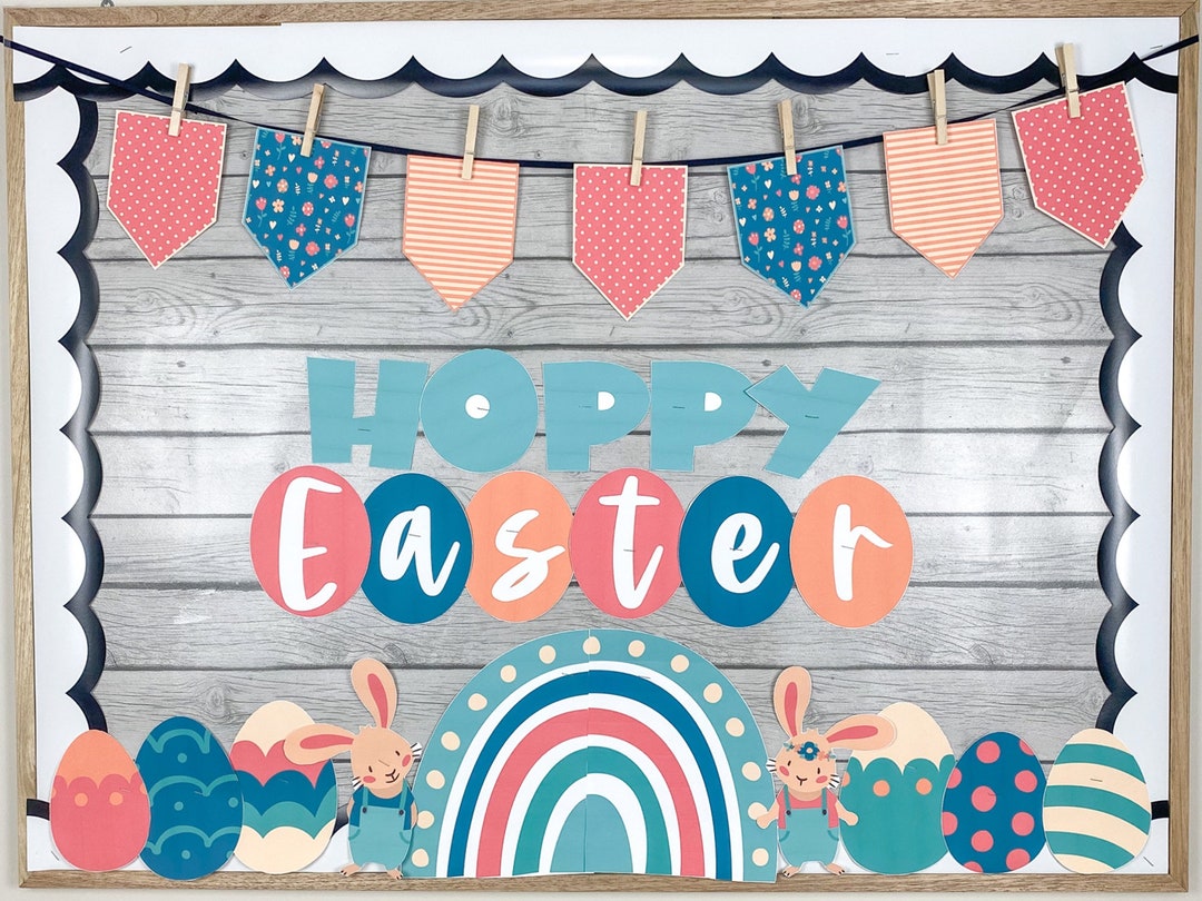Easter Bulletin Board Kit | Classroom Decor - Etsy