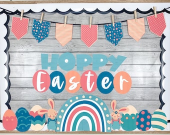 Easter Bulletin Board Kit,every Bunny Welcome,spring Door Decor ...