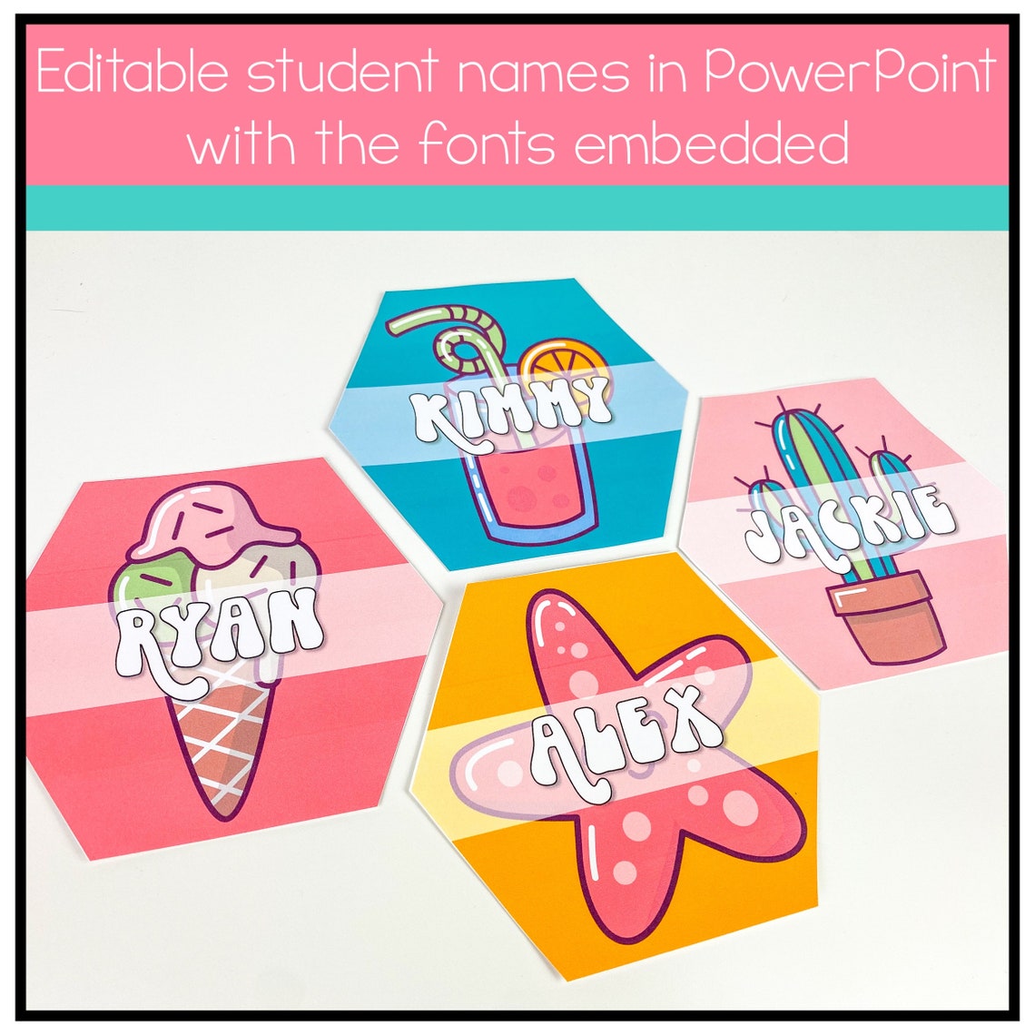 Summer Bulletin Board Kit Classroom Decor Retro - Etsy