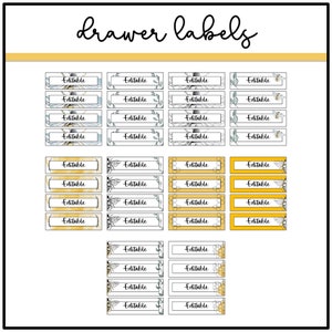 Bee Classroom Decor | Name Tags | Classroom Labels | Editable - Etsy