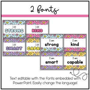 Happy Brights Door Display, Positive Affirmations, Mirror, Bright ...