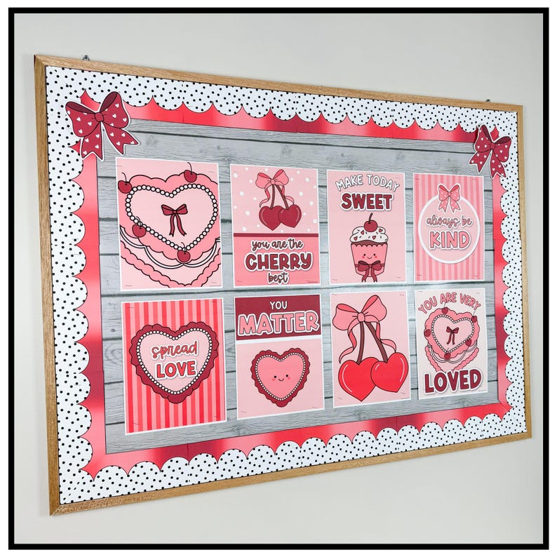 Valentine's Day Classroom Posters | Classroom Decor | Coquette ...