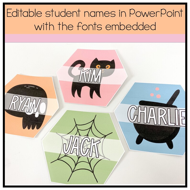 Halloween Bulletin Board Kit Classroom Decor Retro - Etsy