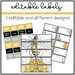 Bee Teacher Toolbox Template Bee and Eucalyptus Classroom Decor - Etsy