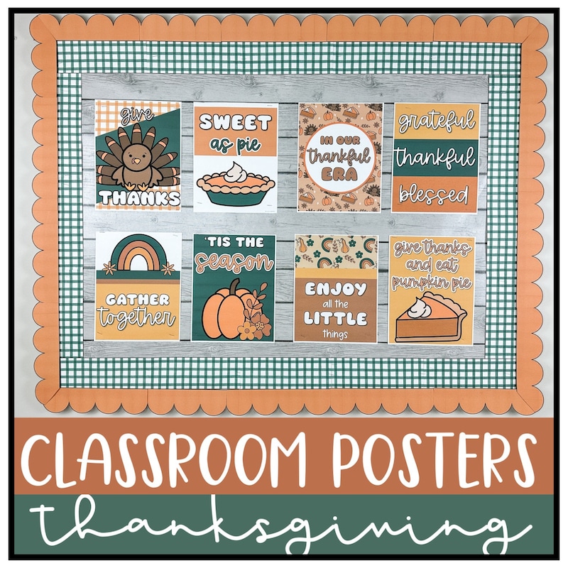 Thanksgiving Posters - Etsy