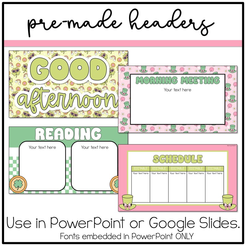 St. Patrick's Day Daily Google Slides and Powerpoint Templates With ...