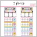 Composition Notebook Pastels Classroom Decor: Days in School Ten Frame ...