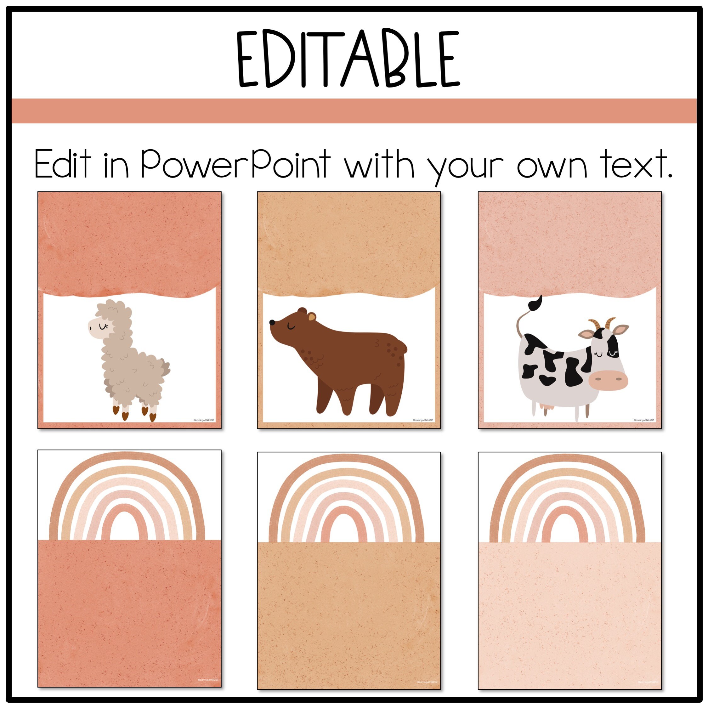 BOHO NEUTRALS Alphabet Posters Boho Rainbow Classroom Decor - Etsy Canada