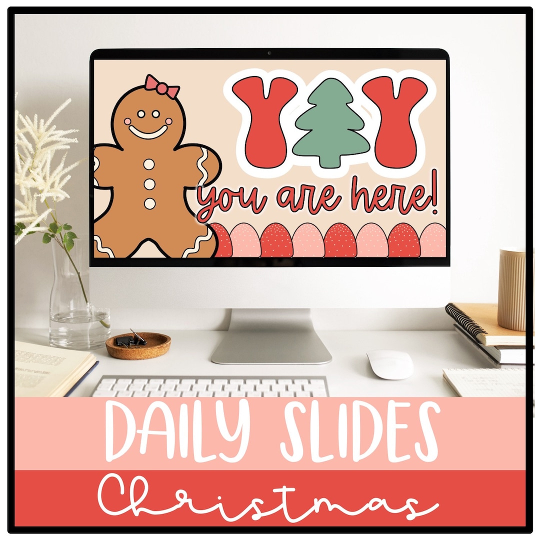 Christmas Daily Google Slides and Powerpoint Templates With Timers ...